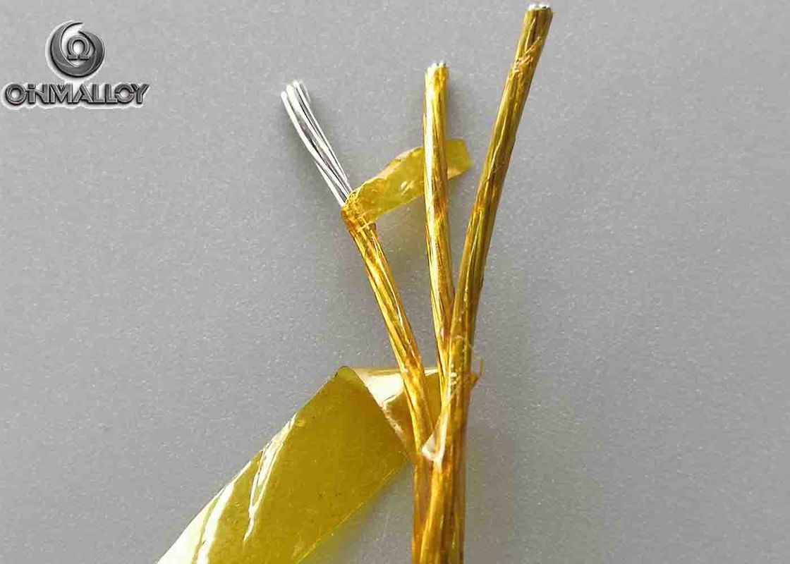 Nickel Plated Copper Thermocouple Wire Type RTD PT100 Kapton Wrapping ...