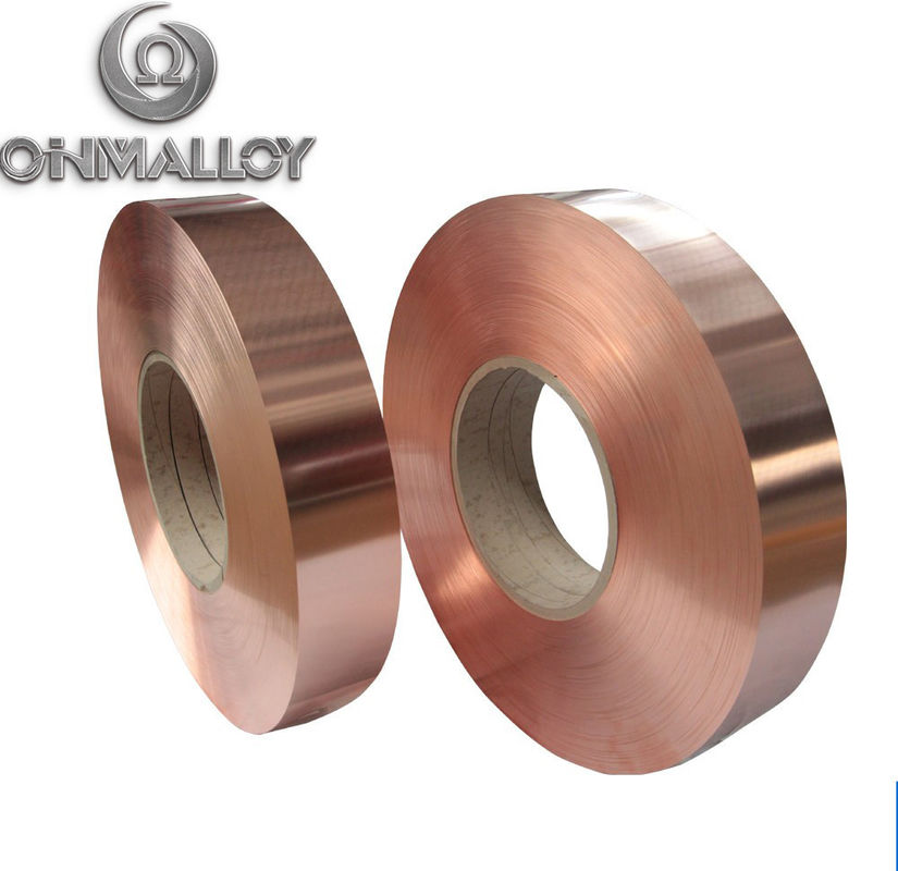 Bright Surface Pure Copper Metal Strips JIS C1100 0.2 X 3mm For ...