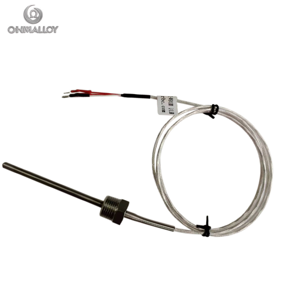 2 Wire Type PT100 Temperature Sensor 0.5mm - 10mm Diameter