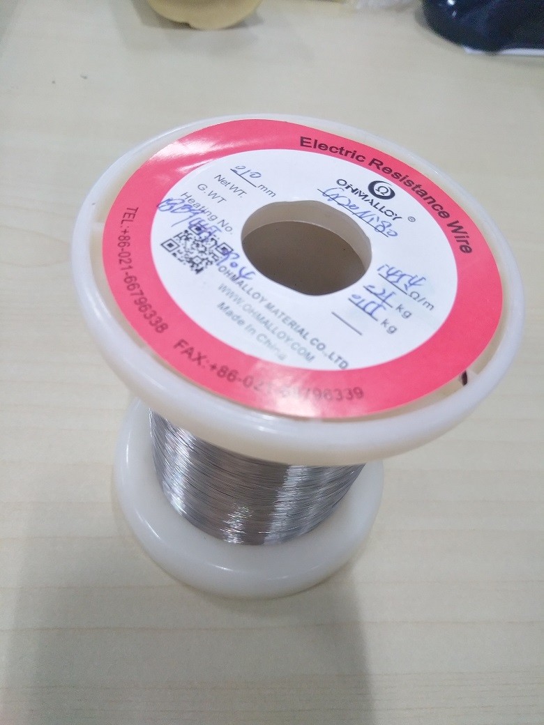 Ni80 AWG38 Bright Soft Nichrome Resistance Wire For Electronic Cigarette