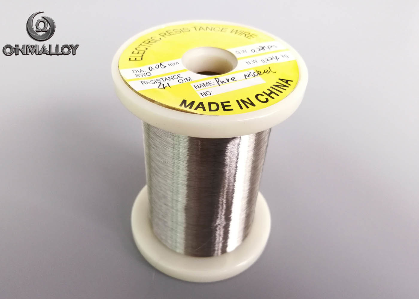 Nickel 200 Pure Nickel N6 Ultra-Thin Wire 0.05mm Good Resistance Diameter Tolerance